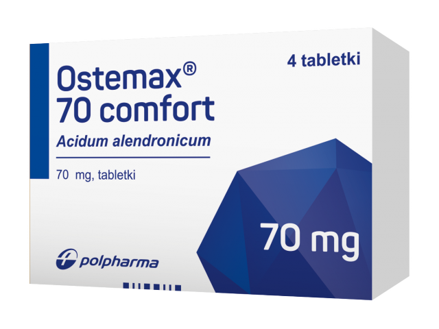 Ostemax 70 Comfort 70 mg x 4 tabl. - Polpharma