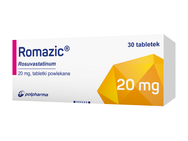 Romazic 20 mg x 30 tabl. powl. - Polpharma