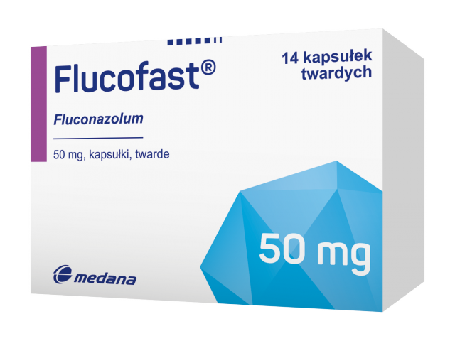 Flucofast 50 mg x 14 kaps. - Polpharma
