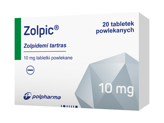 Zolpic 10 mg x 20 tabl. powl. - Polpharma