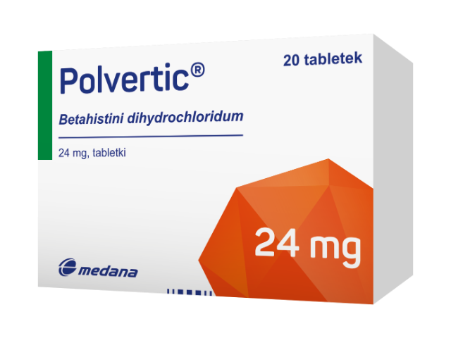 Polvertic 24 mg x 20 tabl. - Polpharma