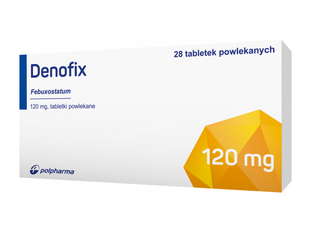 Denofix 120 mg x 28 tabl. powl. - Polpharma