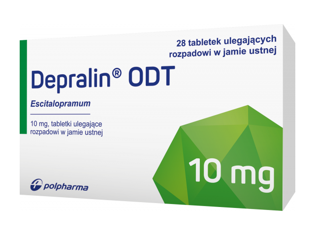 Depralin ODT 10 mg x 28 tab ulegające rozpadowi w jamie ustnej - Polpharma