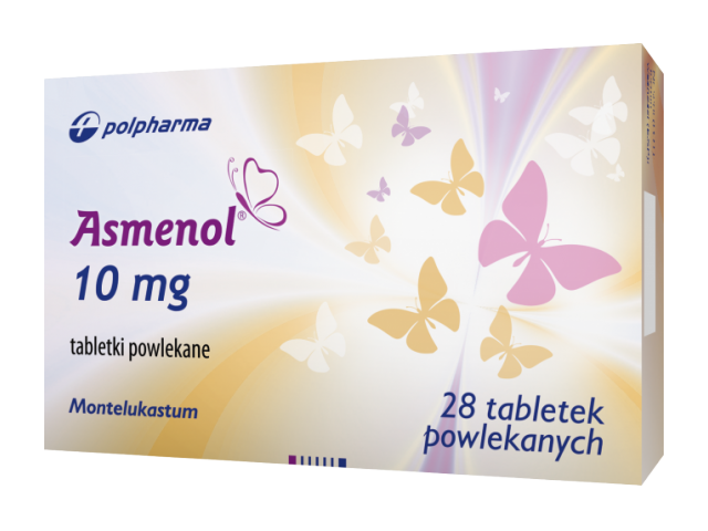 Asmenol 10 mg x 28 tabl. powl - Polpharma