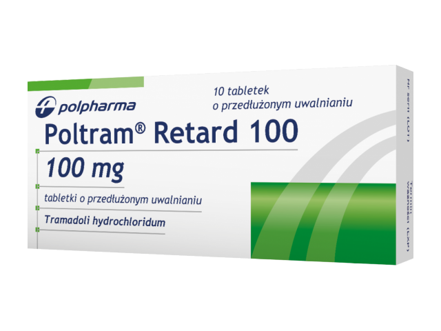 Poltram retard 100 mg x 10 tabl. o przedł. uwal. - Polpharma