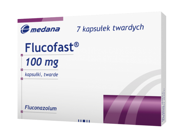 Flucofast 100 mg x 7 kaps. twarde - Polpharma
