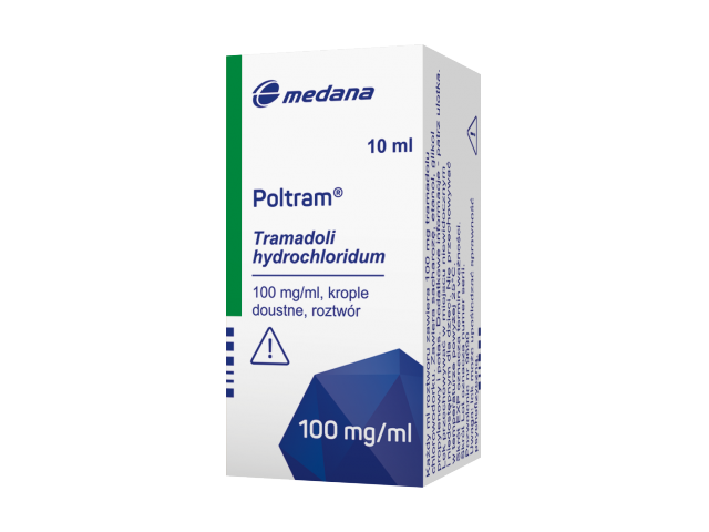 Poltram krople doustne 100 mg /1ml 10 ml - Polpharma